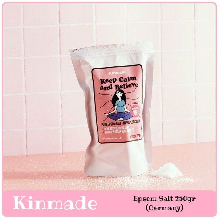 Kinmade Epsom Salt 250g Germany Garam Epsom Sumbatan Asi | Lazada Indonesia