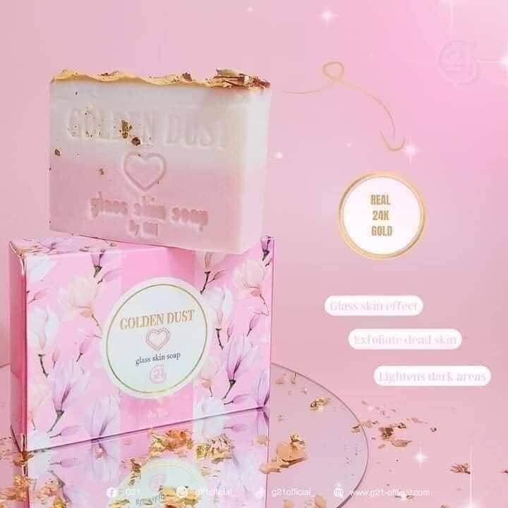 G21 GOLDEN DUST SOAP ORIGINAL with FREEBIE SOAP MESH | Lazada PH
