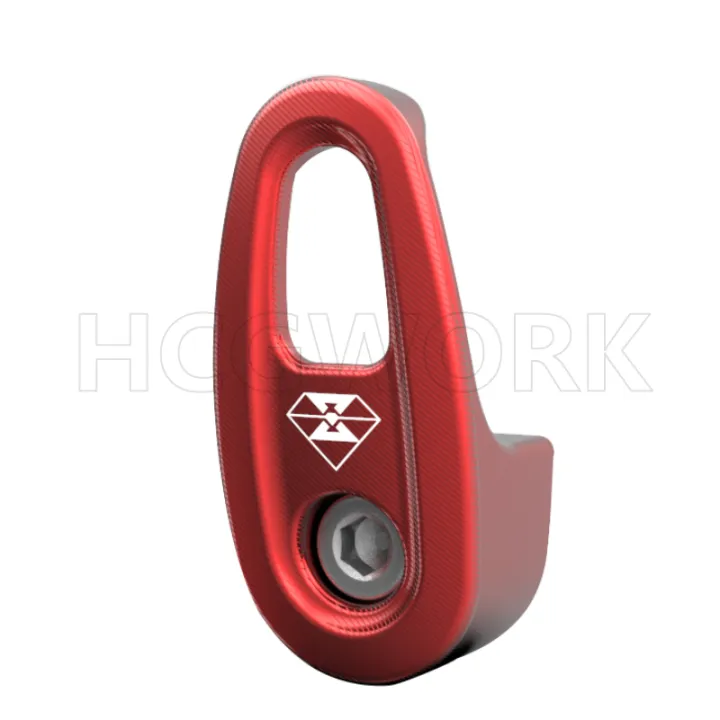 สกูตเตอร์ไฟฟ้าห้องโดยสารด้านหน้าตะขอแขวนที่เก็บกระเป๋าดัดแปลงสำหรับ Ninebot E80c E100 E125 E200p ...