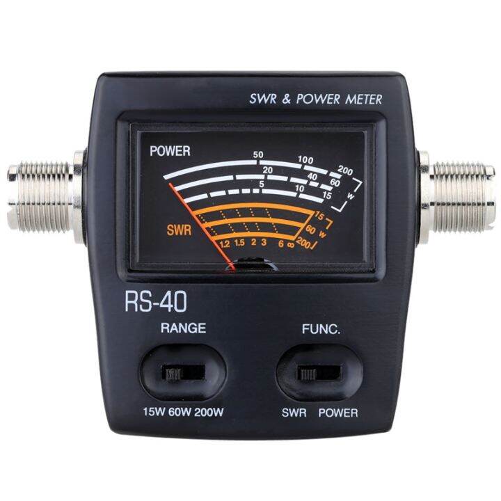 Portable Swr Standing Wave Ratio Watt Power Meter For Ham Mobile Vhf ...
