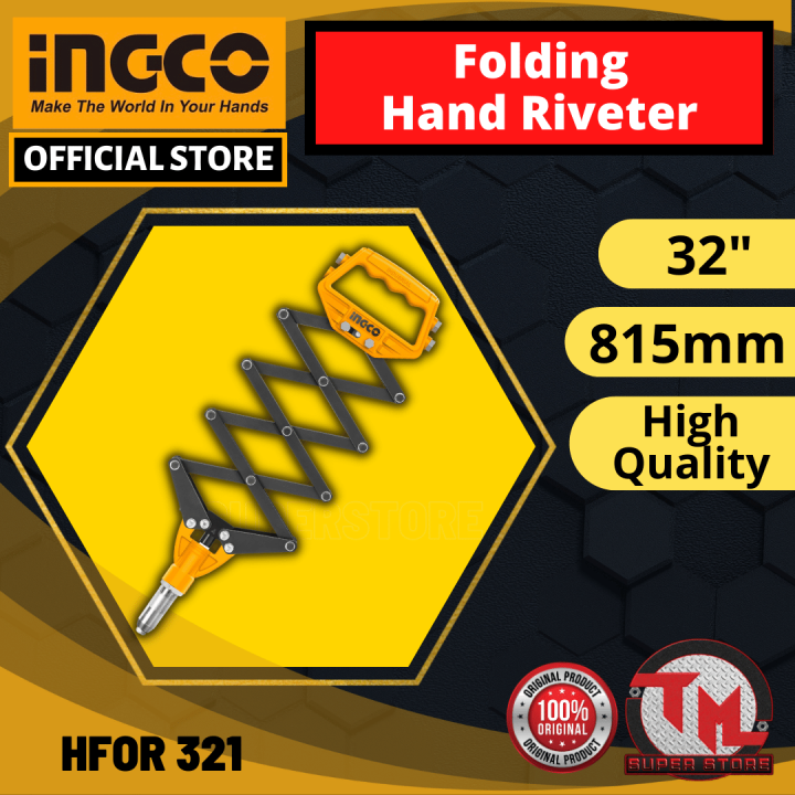 INGCO Folding Hand Riveter HFOR-321• Tm ss | Lazada PH