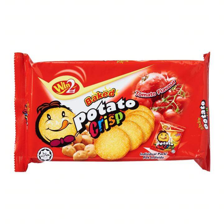Win2 Potato Crisp Cracker Tomato Flavour | Lazada Singapore