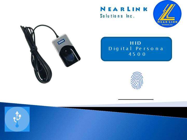 HID Digital Persona Fingerprint Reader 4500 | Lazada PH