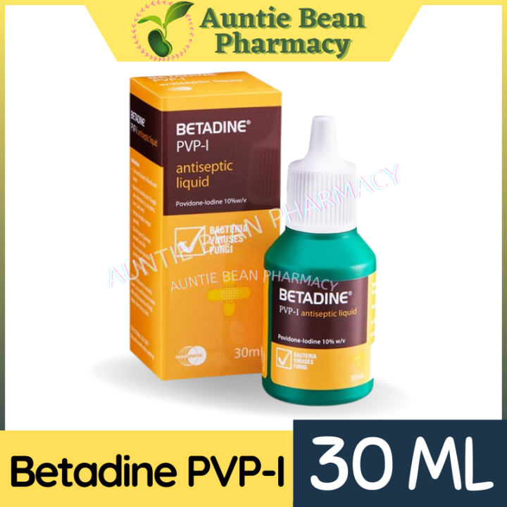 Betadine PVP-I Antiseptic Liquid Solution (30ml) | Lazada