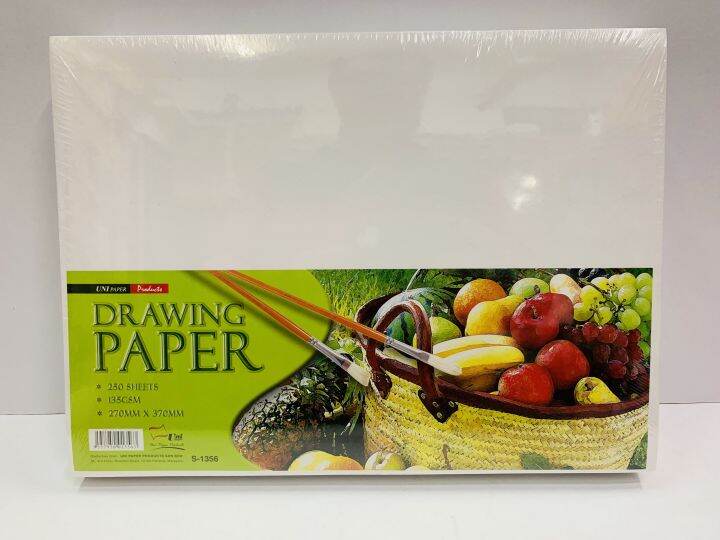 135GSM DRAWING PAPER 250 SHEETS 270MM X 370MM | Lazada