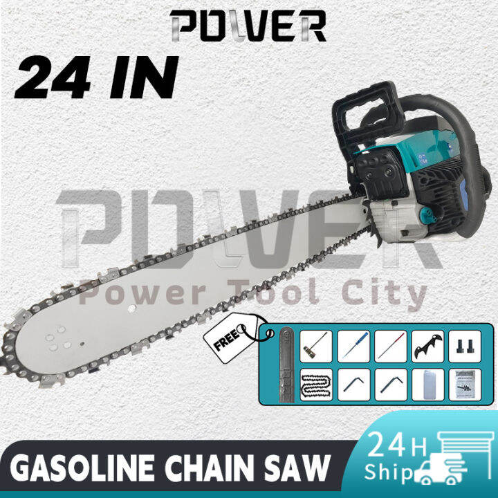 New Gasoline saw 20 22 24 inches 58cc/4.2KW Mini saw Portable High ...