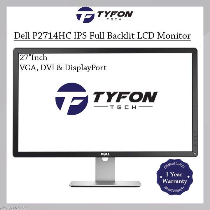 Dell 27" Inch Widescreen IPS Full HD LED Backlit LCD Monitor P2714HC ...