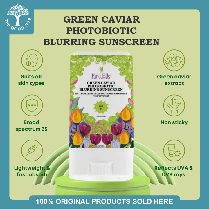 Authentic Pavi Elle Beauty & Wellness Green Caviar Photobiotic Blurring ...