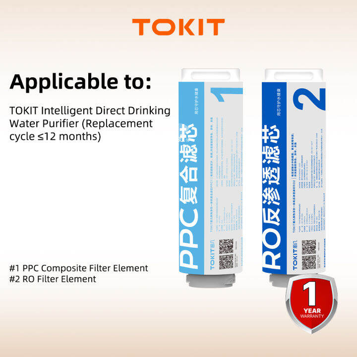 TOKIT Water Purifier 600G Filter Element Household Universal RO | PPC ...