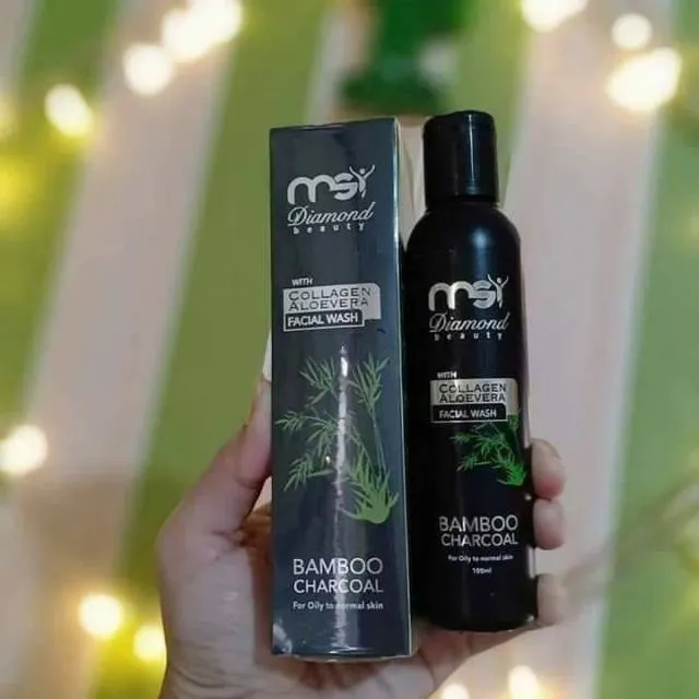 MSI Bamboo Charcoal Cair Facial Wash Sabun Cair Bamboo Msi Original ...