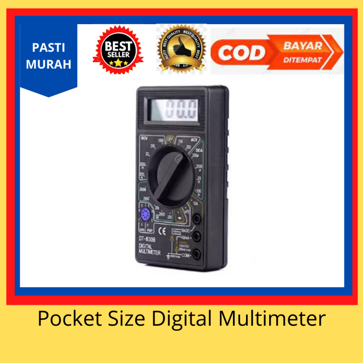 Digital Multimeter - Multimeter ini dilengkapi dengan LCD dan hadir ...