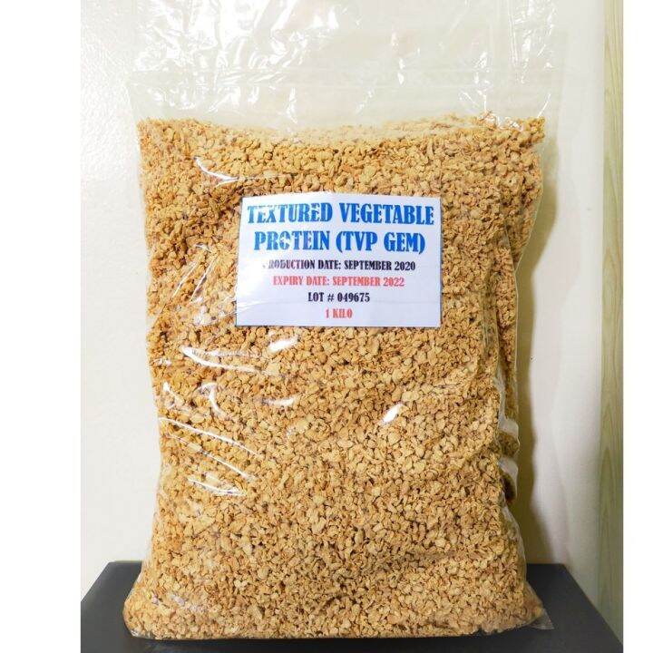 TVP (Texture Vegetable Protein) 1kg GEM Food and drink are in hot ...