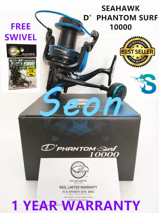 SEON SEAHAWK D’PHANTOM SURF 10000 MESIN PANCING PANTAI | Lazada