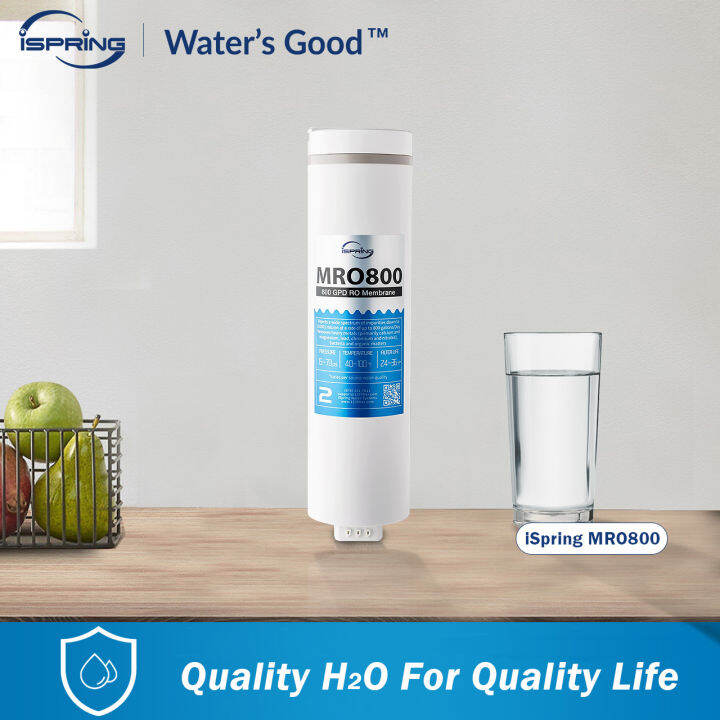 iSpring RO Membrane Reverse Osmosis Replacement, High Flow up to 800 ...