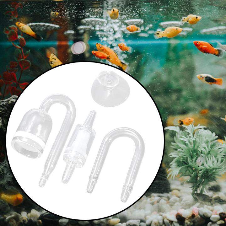 Petery 4Pcs Aquarium CO2 Diffuser CO2 Aquarium Tanks Check Valves Fish ...
