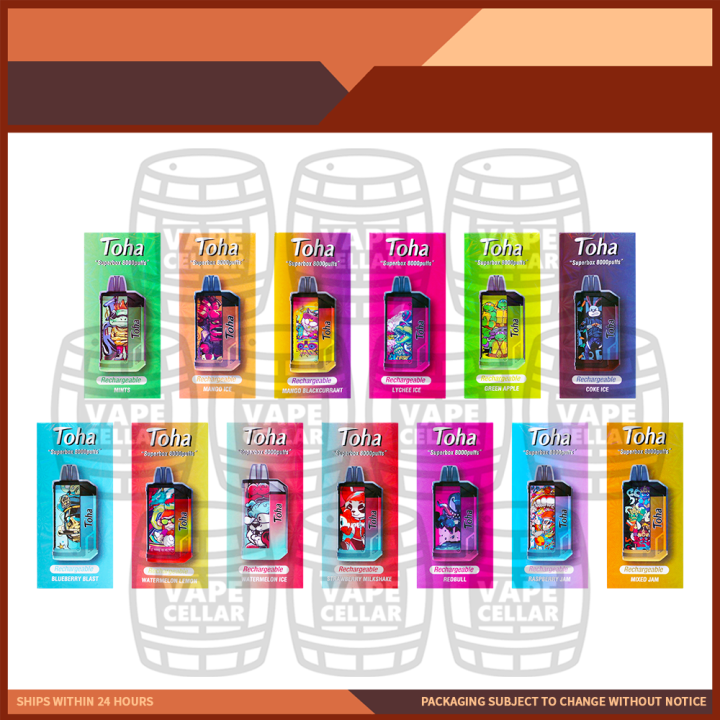 Toha Superbox 8000 Puff (5%) | Lazada PH