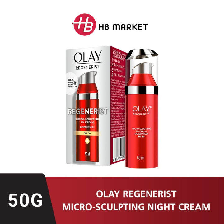 OLAY Regenerist Micro Sculpting Uv Cream 50g | Lazada