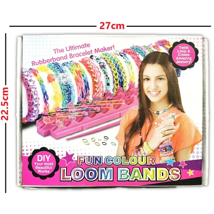 KINGTOYS FUN COLOUR LOOM BANDS FOR KIDS GOOD QUALITY | Lazada PH