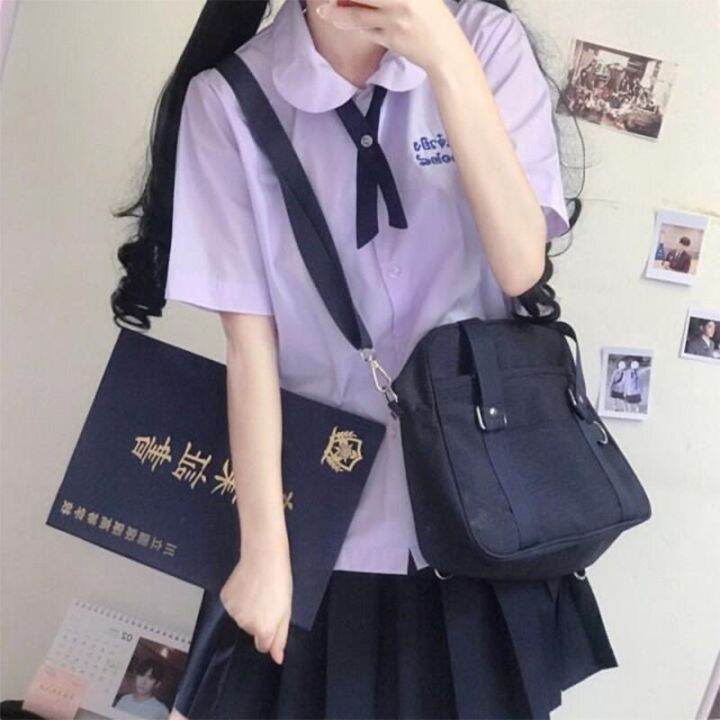 Thai School Uniform Summer Short-Sleeved Female Thai Drama Girl From ...