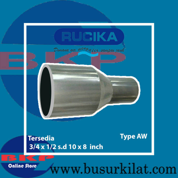 R. Sock / Vlok Sok 2 X 1 1/4 inch PVC Rucika (AW) / Reducer Sock | Lazada Indonesia