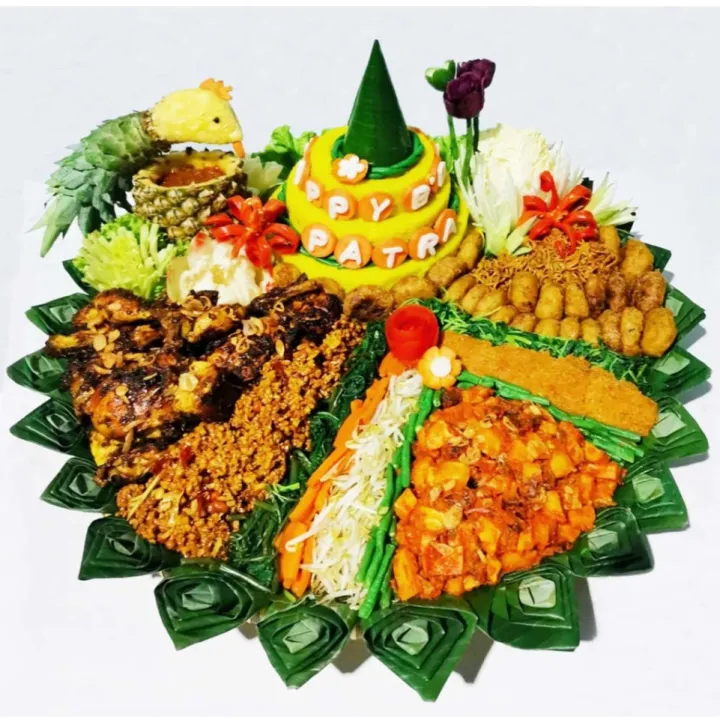 Nasi Tumpeng Kuning Ukuran Besar Porsi Bervariasi (Area Jabodetabek) NO ...