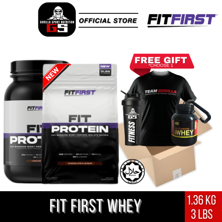 Fit First - Fit Protein Halal Whey 30g Protein With L-Carnitine [3LBS ...