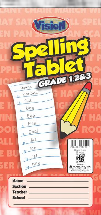 Spelling Booklet Primary for Grade 1,2,3 | Lazada PH