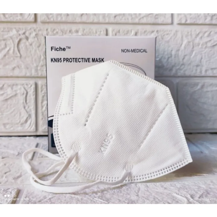 (ISI 50) MASKER KN95 PUTIH HIJAB MASKER KN95 MOUSON MASKER KN95 HIJAB ...