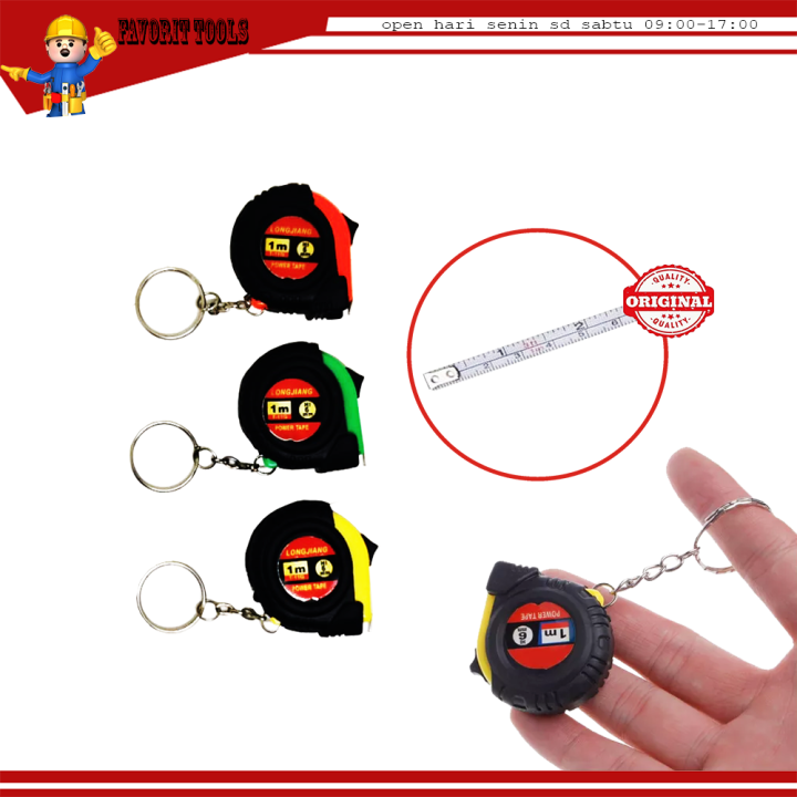 Meteran Mini LONGJIANG 1 meter Alat Ukur Dimensi | Lazada Indonesia