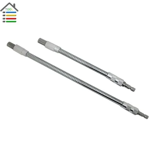 FLEXIBLE SHAFT 1/4 INCH 6.35 MM HEX EXTENTION SAMBUNGAN TAMBAHAN UNTUK ...