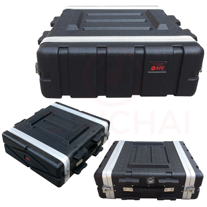 Rack 3UL ตู้แร็ค NPE รุ่น 3U ลึก19นิ้ว ABS มีซิปเก็บอุปกรณ์ ฟรีแถมน็อต ...