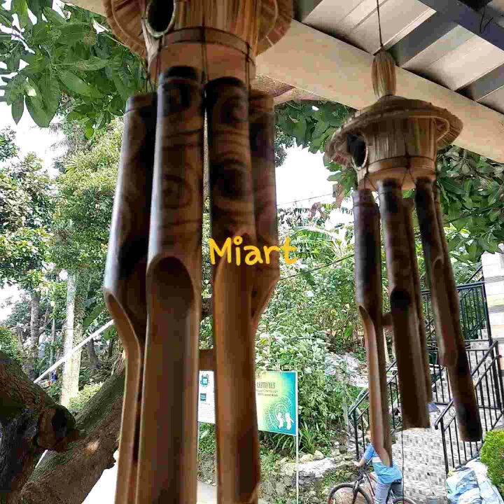 Bel Angin Bel Bambu Bali Ukuran Besar Panjang 40 Bel Angklung Bell ...