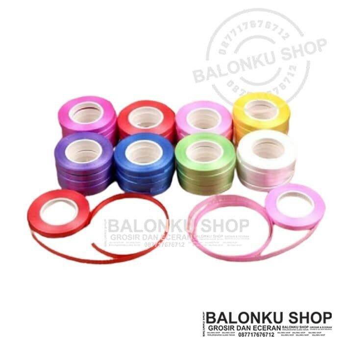 Pita Balon Rainbow / Pita Ribon Mix / Pita Balon Helium / Tali Balon ...