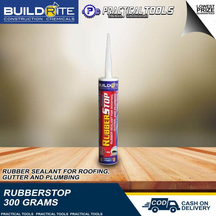 BUILDRITE RubberStop 300 Grams SEALANT | Lazada PH