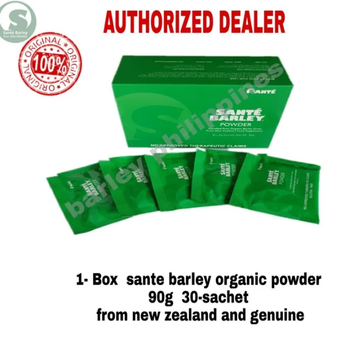 COD! Santé Pure Barley Powder 30sachet 1 BOX AUTHENTIC from new Zealand ...