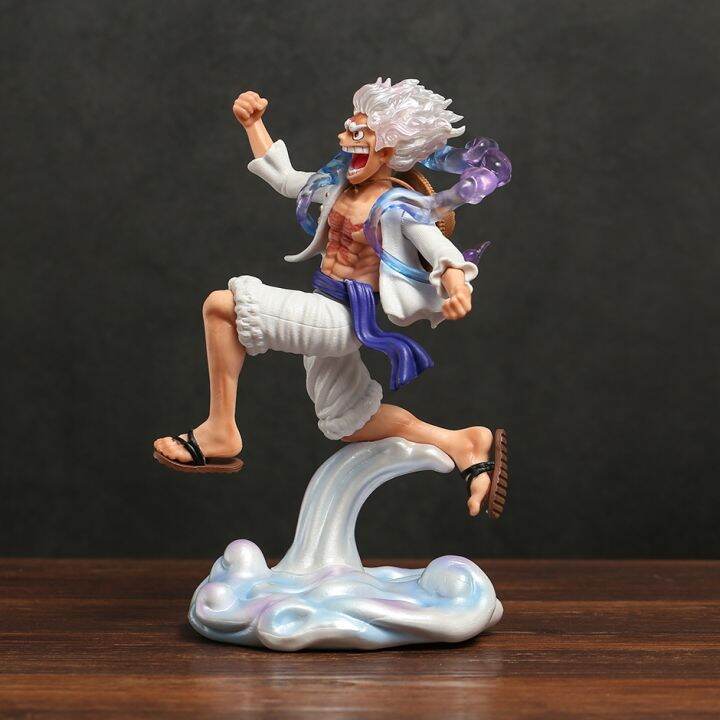 （Popular toys）One Piece Sun God Nika Gear 5 Luffy Jumping Version PVC ...