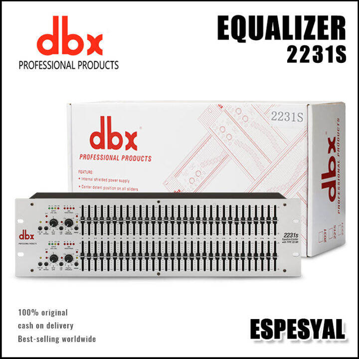 GRAB THIS !!! DBX 2231S EQ Graphic Equalizer/Limiter with Type III Noise Reduction(WHITE) OR GET ...