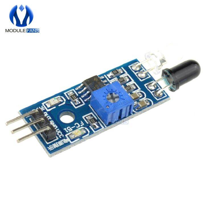 IR Infrared Obstacle Avoidance Sensor Module for Arduino Smart Car ...