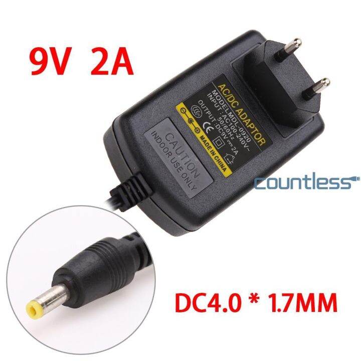 Giggie Cou AC to DC 9V 2A Switching Power Supply Adapter Connector ...