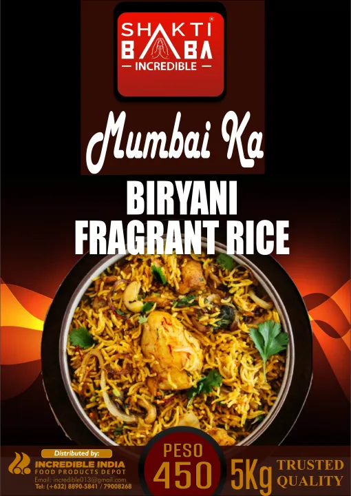 SHAKTI BABA MUMBAI KA BIRYANI FRAGRANT RICE 5KG( This is not Basmati ...