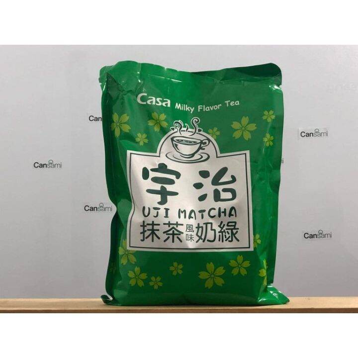Casa Uji Matcha Powder Flavor 1 kg - Powder base for milktea frappe ...