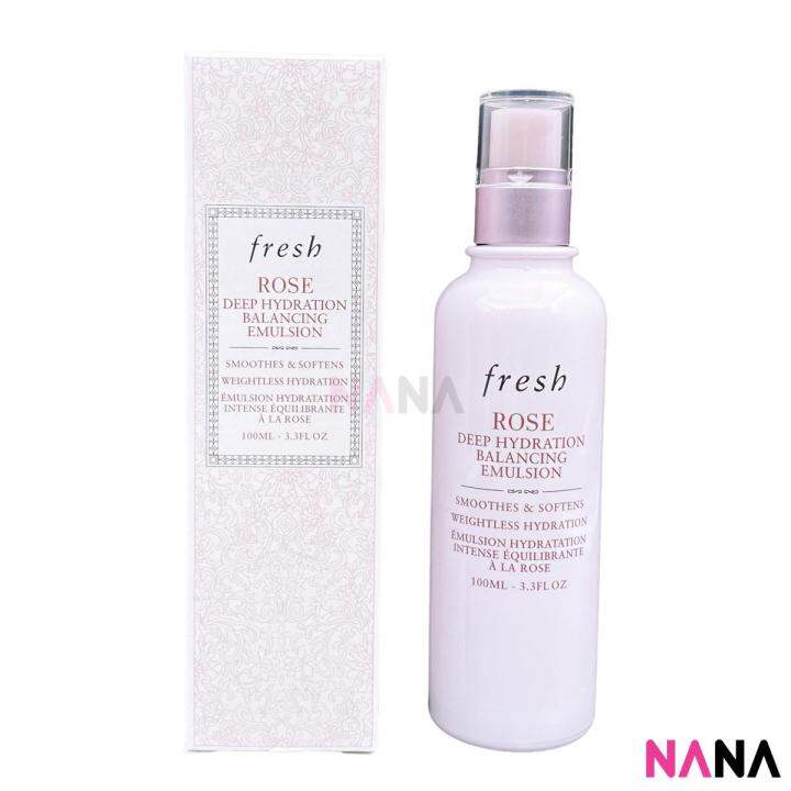 Fresh Rose Deep Hydration Balancing Emulsion 100ml | Lazada