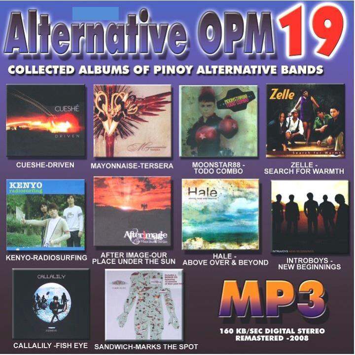 ALTERNATIVE OPM 19 MP3 music CD for PC CDROM/ DVD player | Lazada PH