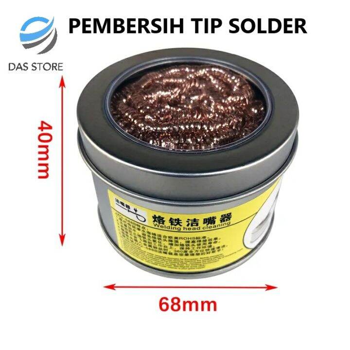 Pembersih Timah TIP Solder Desoldering Iron Mesh ukuran sedang | Lazada ...