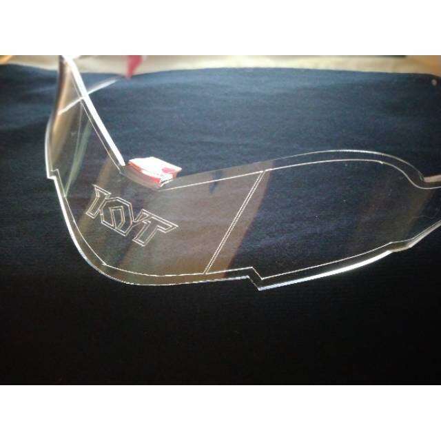 Kyt K2 Rider K2r Venom Open - Clear Spoiler Helmet - Spoiler Helm KYT ...