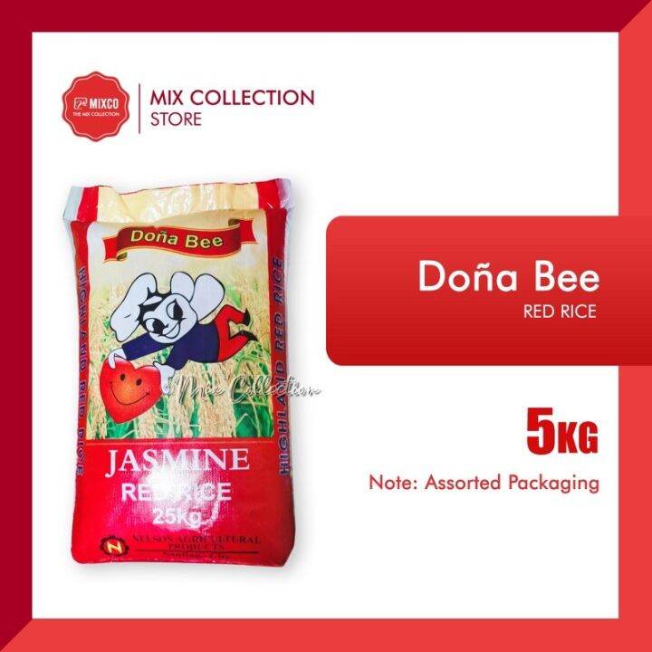 ☝Dona Bee Organic Red Rice 5kg (Repackaged)♂ | Lazada PH