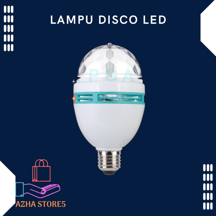 Lampu Disko Disco Full Warna Led Putar Colour Rainbow | Lazada Indonesia
