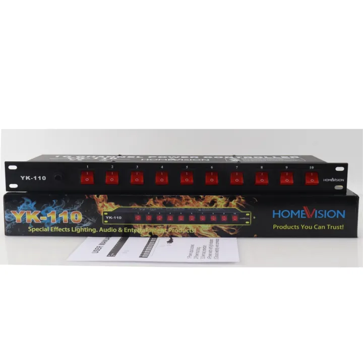 HOME VISION YK-110HV 10 Channel Power Controller | Lazada PH