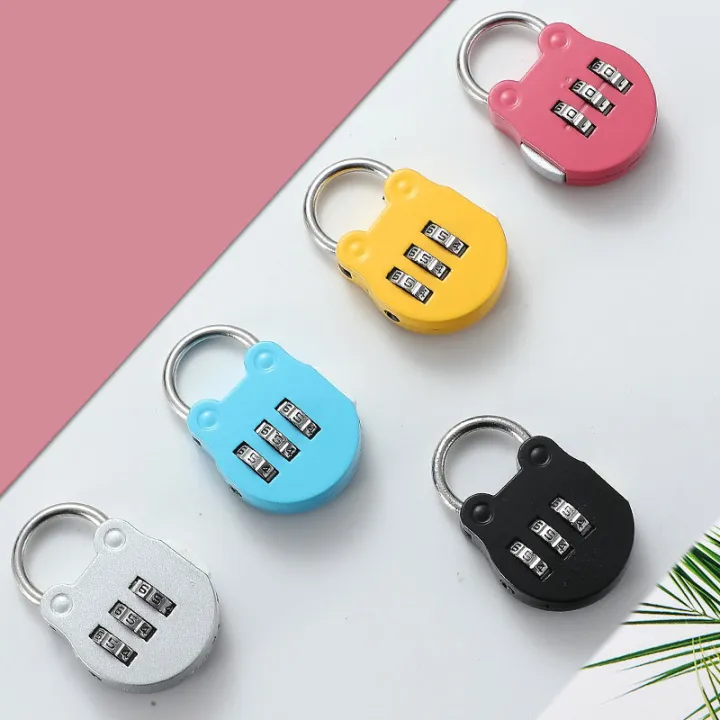 Legend Luggage Travel Digit Number Code Lock Combination Padlock Safe ...