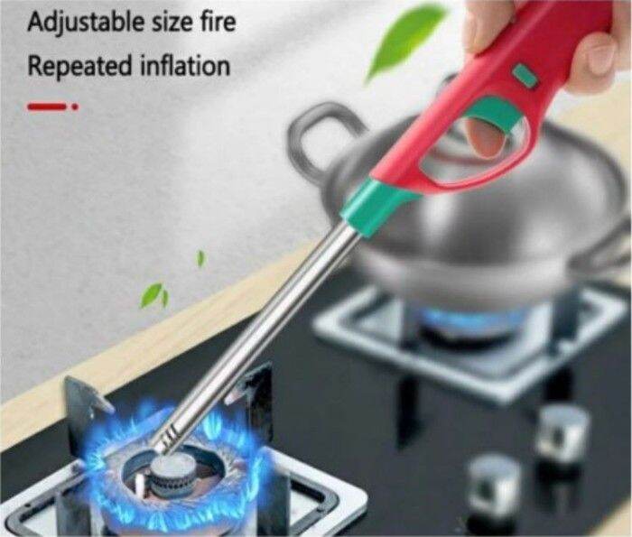 Korek Api Gas Alat Pemantik Api Kompor Lilin Lighter Multifungsi oven ...